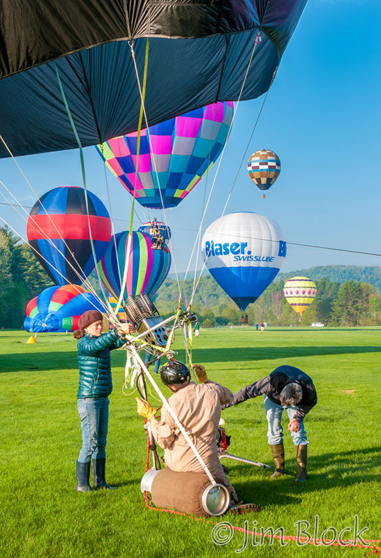 Experimental Balloons at Post Mills 2015 – Jim Block Photography