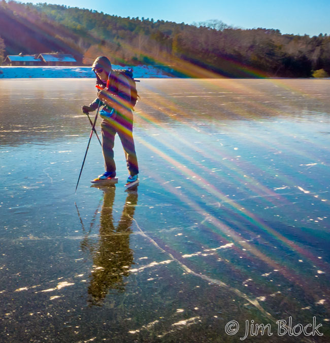 Skating Connecticut River - Jim Block Photography