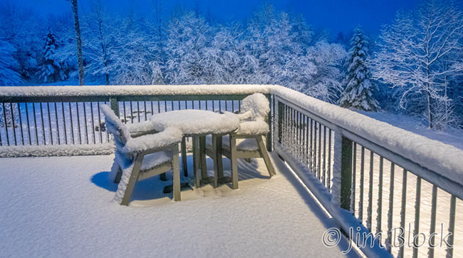 Mid-April Snowstorm - Jim Block Photography